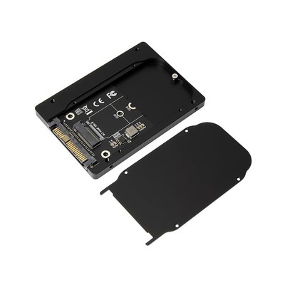 PCIE3.0 NVME M-key M.2转U.2转接卡SFF8639全铝U2硬盘盒SSD2.5寸