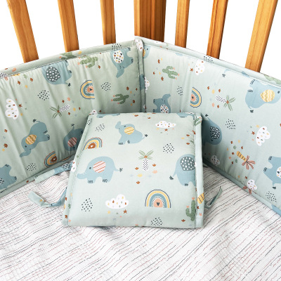 Crib Anti-collision Bed Bag Christmas Elk Children Anti-coll