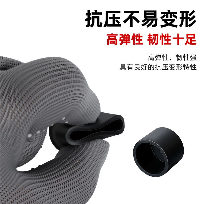 平头硅胶套耐高温保护套硅胶帽圆管保护套管帽末端保护套防撞盖帽