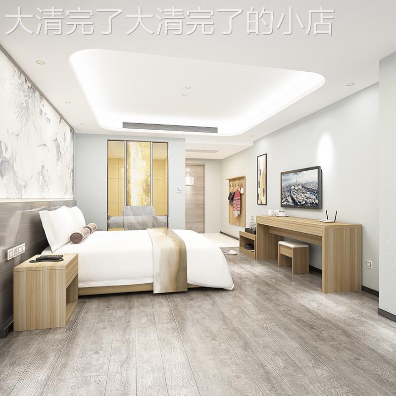 现货速发宾馆酒店家俱标间全套宾馆行李架客房快捷公寓民宿电视柜