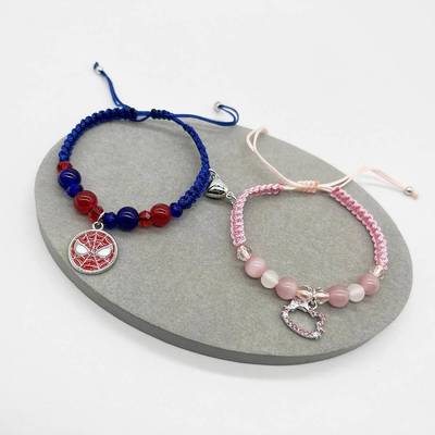ed Magnetic Brlet Handwoven Handstring Beaded Handicraft