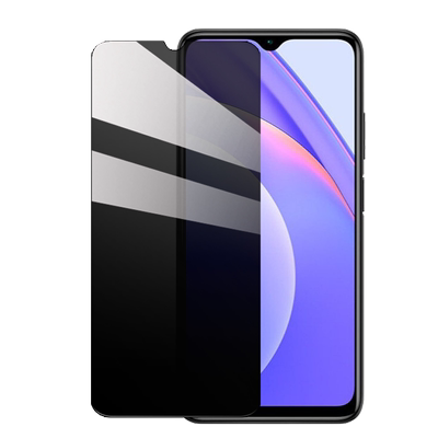 昌想适用红米note9 4G手机防窥膜Redmi Note8pro钢化膜小米M1906G7E/T屏幕保护隐私M2010J19SC全玻璃抗指纹贴