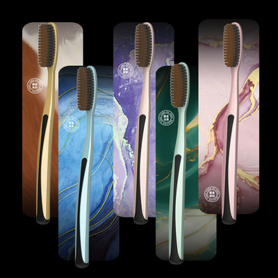 bqb6只卡装 软毛牙刷社区私域积分礼品兑换牙刷厂家跨境电商