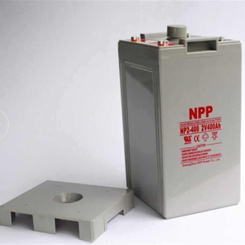 NPP蓄电池NPG2-400Ah 2V400AH阀控密封式铅酸免维X护光伏UPS用