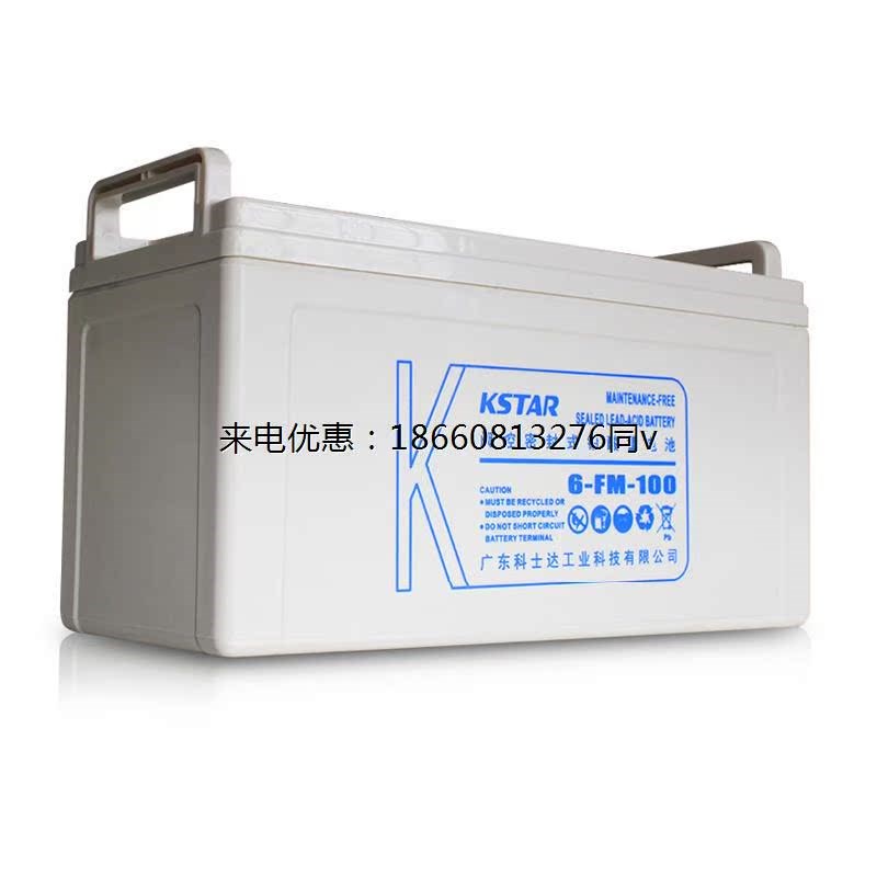科士达蓄电池12V100AH 6-FM-100 UPS电M源EPS直流屏铅酸免维护包