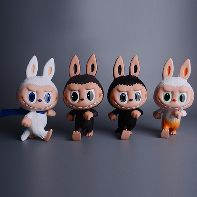 龙家升zimomo小雀斑拉布布史毛毛大娃展会限定款潮流玩具盲盒摆件