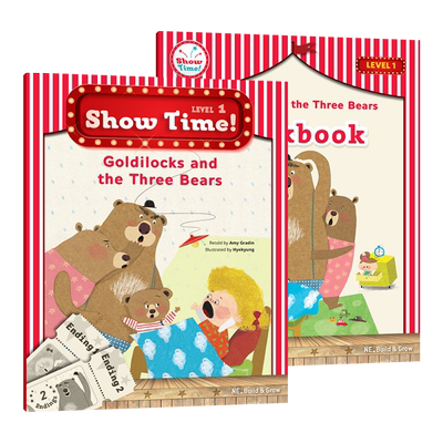 Show Time Level1 Goldilocks and the Three Bears 少儿小学英文英语儿童戏剧剧本课件教学表演舞台剧含教学课件