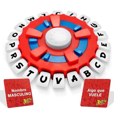 Think A Words Board Game tapple Spanish Version Basta Juego