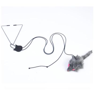 Cat Toy Retractable Hanging Door Type Funny Stick Cat Scratc