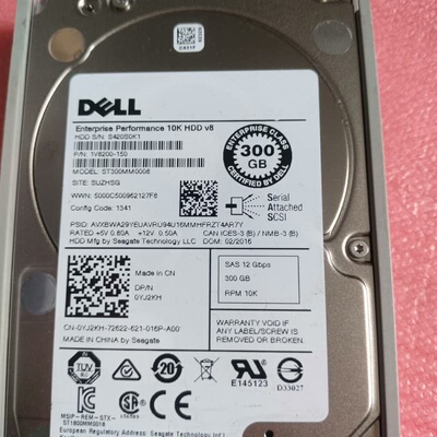 Dell 戴尔 ST300MM0008 0YJ2KH 300