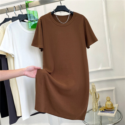 大码300斤下衣失踪配鲨鱼裤T恤裙