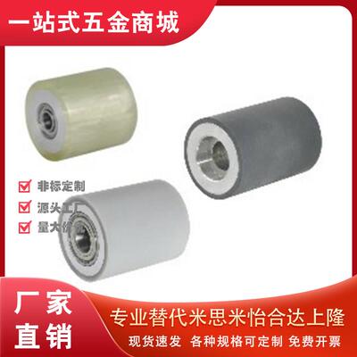 L30-42/43/44/45包胶48滚轮QAC22/23/24/25/26/27/28-D50-L40/D30