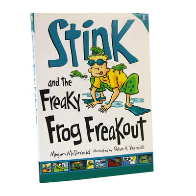 Stink and the Freaky Frog Freakout Stink和青蛙吓坏了 英文原版读物 3-6岁儿童青少年读物小说