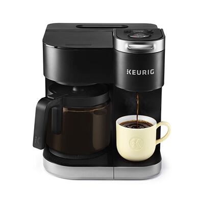 美国代购Keurig K-Duo 咖啡机单杯12杯 咖啡粉 胶囊咖啡110v