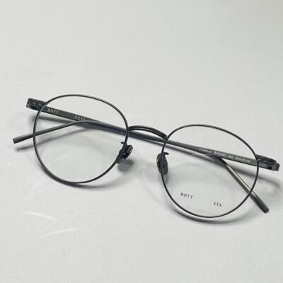 BOTTE纯钛超轻圆形眼镜框轻奢复古近视圆框镜架男女百搭BV0249O