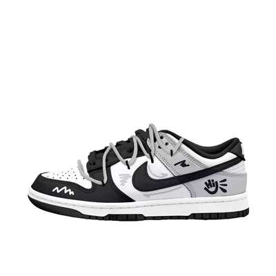 【定制球鞋】Nike Dunk 街头线头涂鸦  CW1590-100