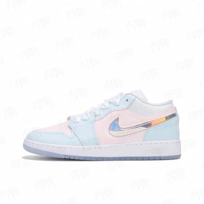 【定制球鞋】Air Jordan 1 浅蓝色  HJ3481-491