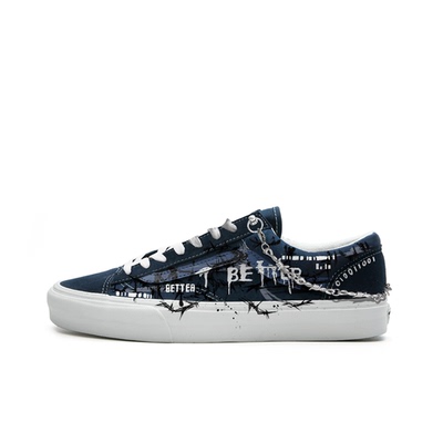 VansStyle36低帮手绘帆布鞋