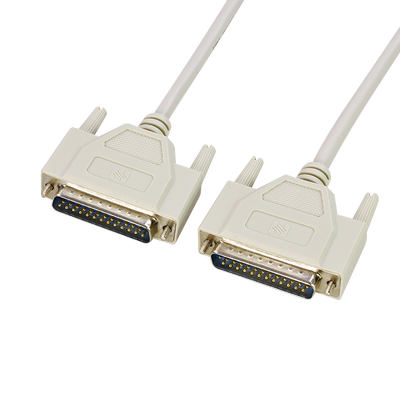 并口线公对公对母 LPT打印机DB25针并口延长线 25孔串口打印机线