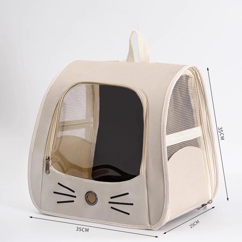 宠物背包笼猫咪防抓猫包外出旅行折叠包书包多功能车载安抚舱双肩