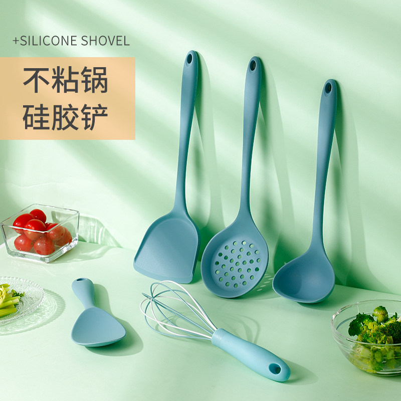 建羽厨乐小店JF詹姆斯.F硅胶锅铲勺烹饪工具套装