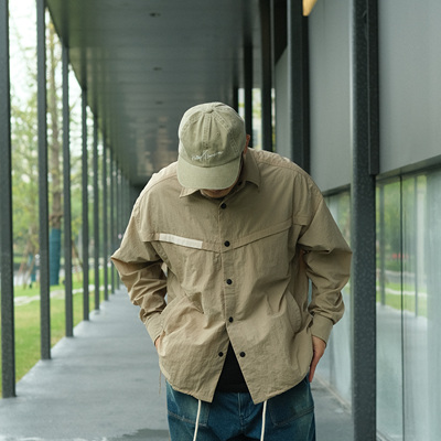 17205长袖机能条纹拼接