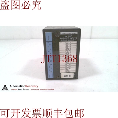 原装供应FANUC IC670MDL640J，正面/背光输入模块 319780