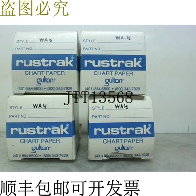 原装供应Rustrak Style WA 1/2 图纸 4 件-