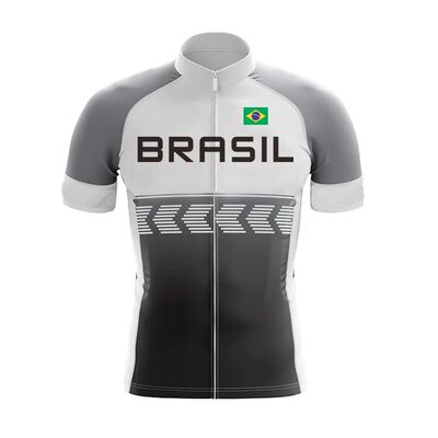 Camiseta de Ciclismo de Brasil, ropa de secado rápido para