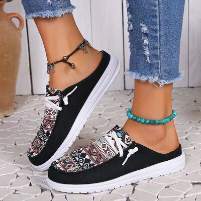 Spring and Autumn Fashion New Women's Round Toe Walking Shoe