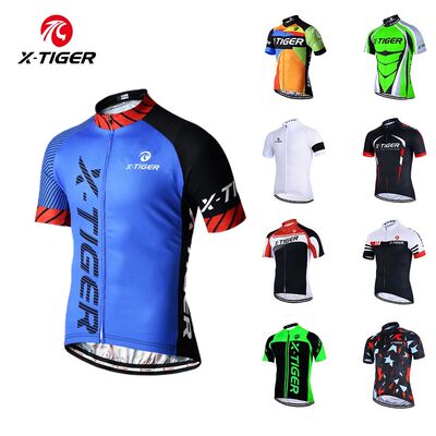 X-TIGER Cycling Jersey Men Mountain Bike Clothing Quick-Dry