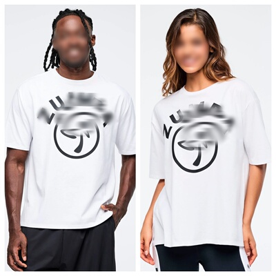 ZW现货新款健身服运动舞蹈短袖休闲服瑜伽上衣中性纯棉单码  1196