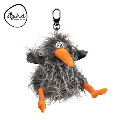 sigikid开溜鸟挂偶包包挂件毛绒玩具个性潦草玩偶公仔生日礼物