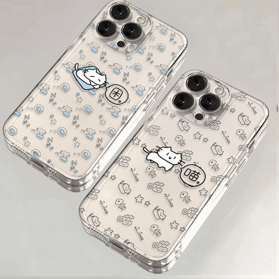 可爱喵喵适用OPPOReno16PRO手机壳oppo猫咪Reno15/1412/11/10/9/8/7/6/5/4情侣z超火R15可爱透明R17保护套