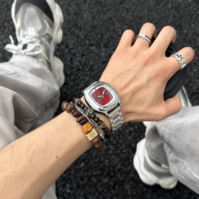 双显示手表男虫洞概念男女同款机械男士男款2025年新款运动男生表