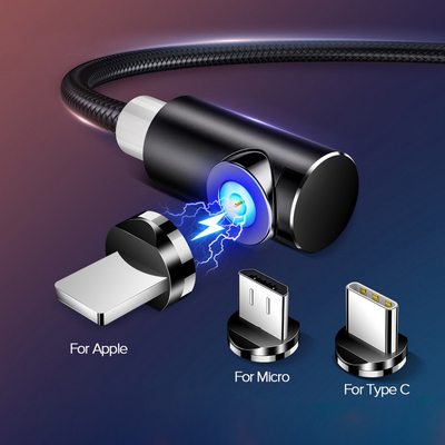 GETIHU Magnetic Cable Micro USB Type C Charger For Android