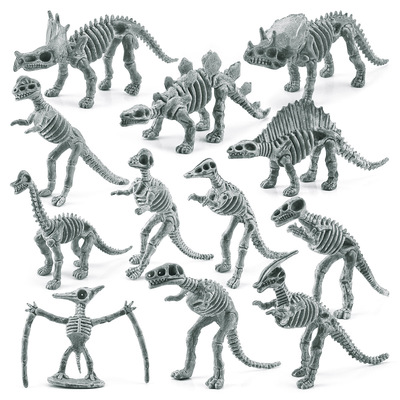 仿真恐龙骨架模型剑龙副栉龙