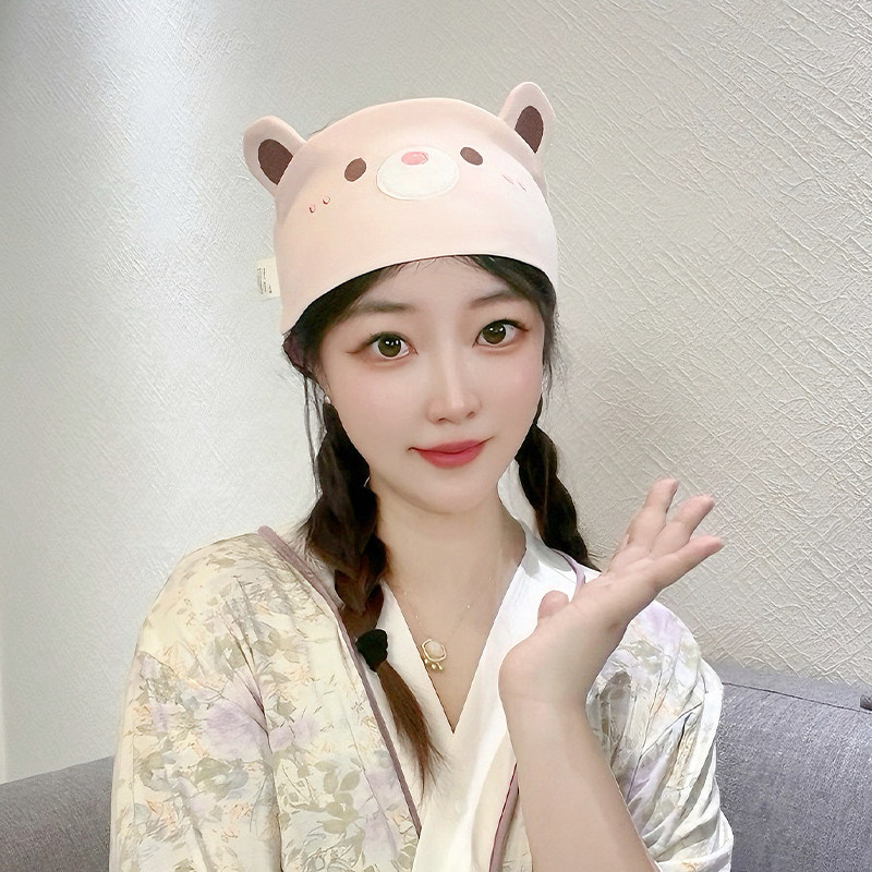 坐月子发带帽子孕妇夏季产后防风护抹额头巾女透气吸汗产妇春秋款