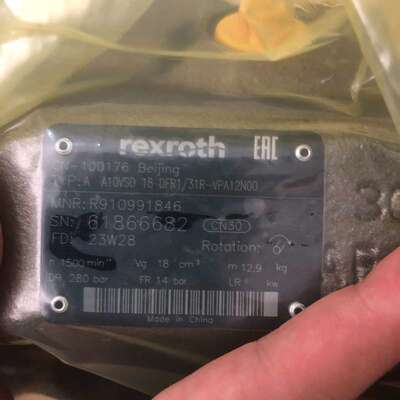 请议价-力士乐柱塞泵R910991846 A10VSO18DFR1/