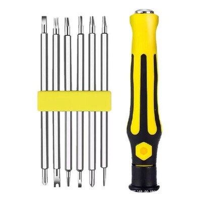6 in 1 Set Security Tamper-Proof Magnetic Screwdriver Bit