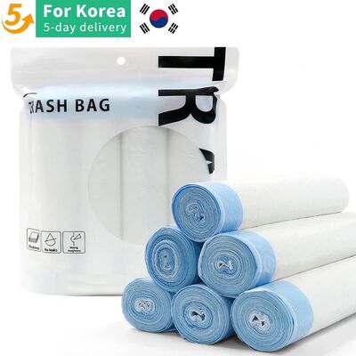 Garbage Bag with Drawstring Household Disposable Transparent