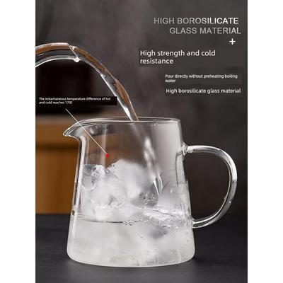 Glass teapot small filter simple tea set office tea pot 7