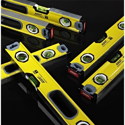 宏迪Assist水平尺 高精度带刻度带磁吸附家用装修平衡尺