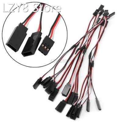 极速10Pcs 150mm Y Sntyle RC Extension Servo Wire Lead Cord C
