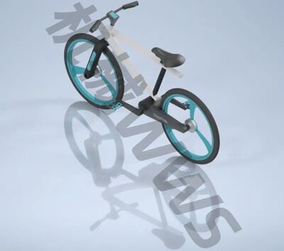 Inventor三维模型文件 “B07 智能单车” 20版本