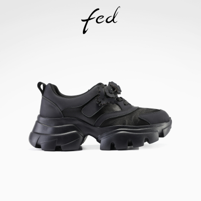 fed魔术贴老爹鞋秋季新款女鞋增高厚底鞋时尚休闲鞋女S1009-YA135