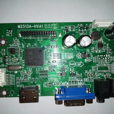IFOUND显示器M3259主板FD3290G+电源驱动一体板M2513A-HVA1