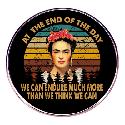 最终我们能承受的远比我们以为的多胸针励志英文标语别针胸针徽章