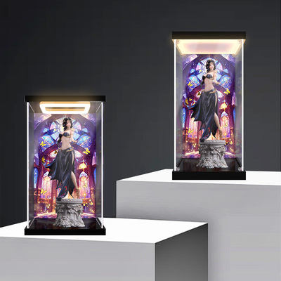 贝格宝适用BearPanda 鬼刀 风铃 邂逅 手办模型亚克力防尘收纳盒