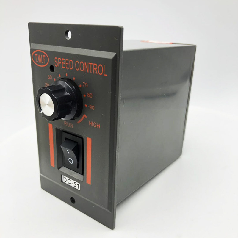 DC-51永磁直流电机调速器 直流马达控制器变速开关24v90v180v220v